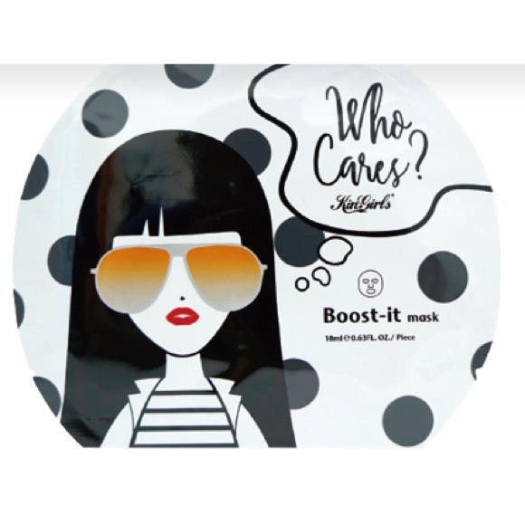 KinGirls | Skincare | Boostit Mask Who Cares Kin Girls Facial Glow Mask ...